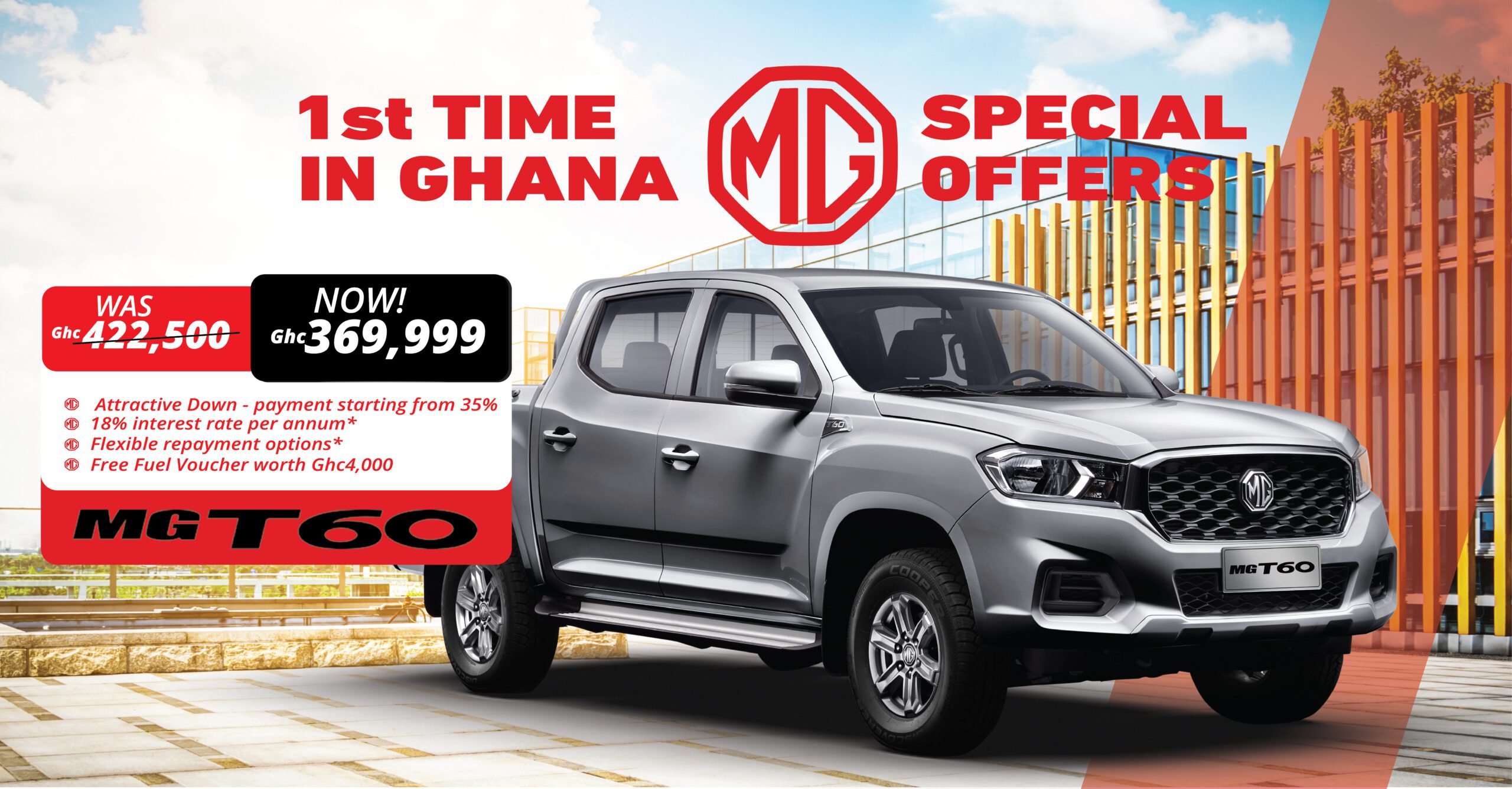 T60 Pickup Truck | MG Auto Trading Ghana Limited